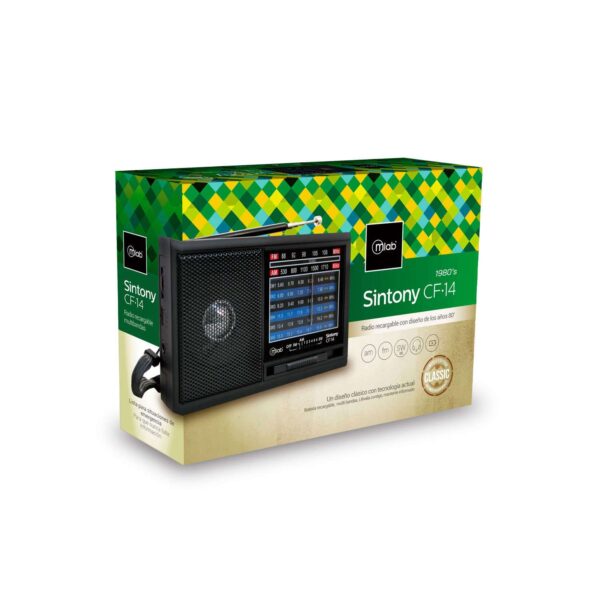 Radio Portatil Sintony Cf14 Mlab